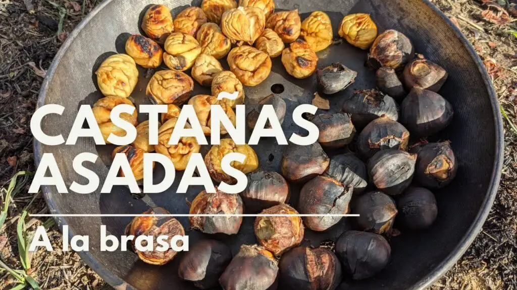 La forma más fácil de asar castañas al fuego con papel de aluminio